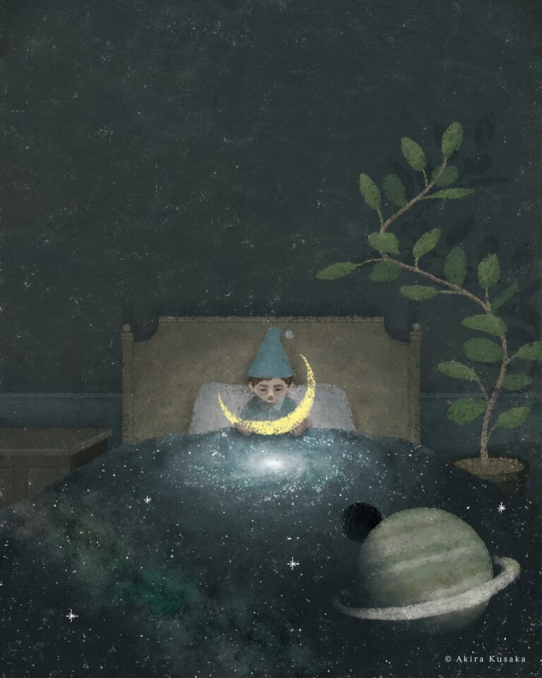 Japanese Illustrator Creates Dreamy Digital Landscapes With Tiny ...