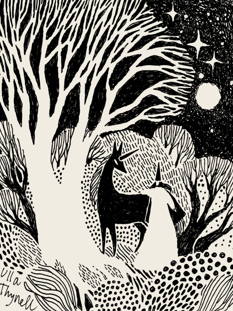 Finnish Illustrator Creates Dream‑like Forest Worlds With Watercolour ...