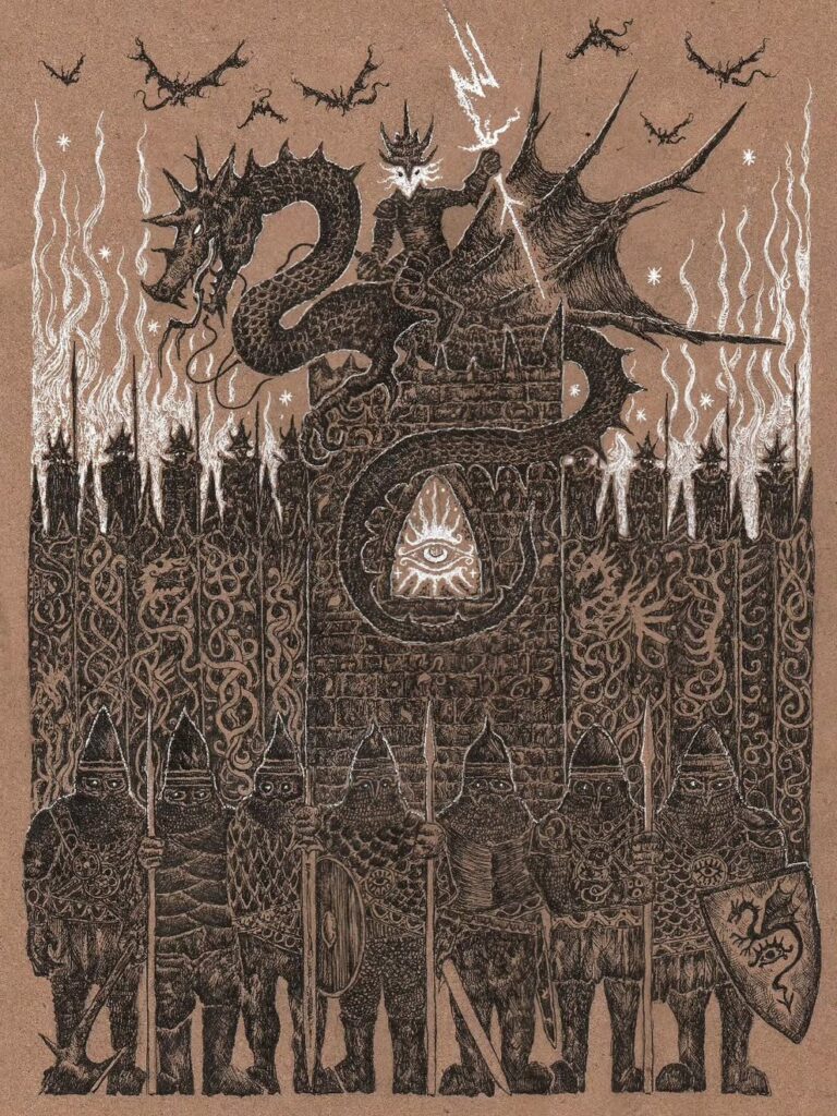 Illustrator Reimagines European Medieval and Folklore Spirits As A ...