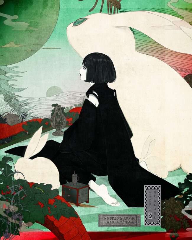 With Elegant Penwork And Calm, Fashion‑forward Characters, This Artist ...