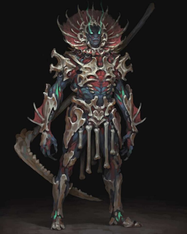 Denis Zhbankov Blends Russian Folklore With Dark Fantasy, Summoning ...