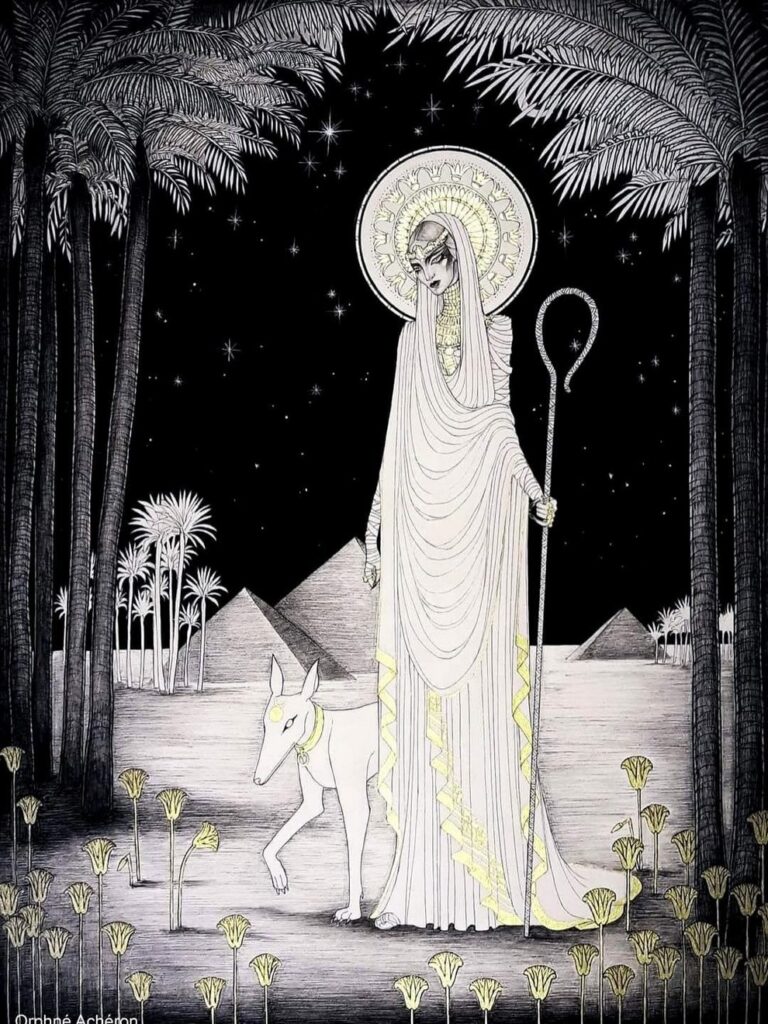 An Artist Draws Mythic Chimeras And Warrior Specters In Flat, Beardsley ...