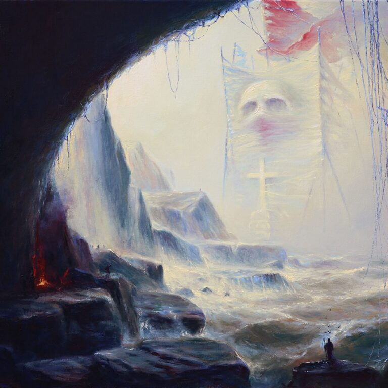 Mariusz Lewandowski Painted Apocalyptic Monoliths And Lone Witnesses To ...