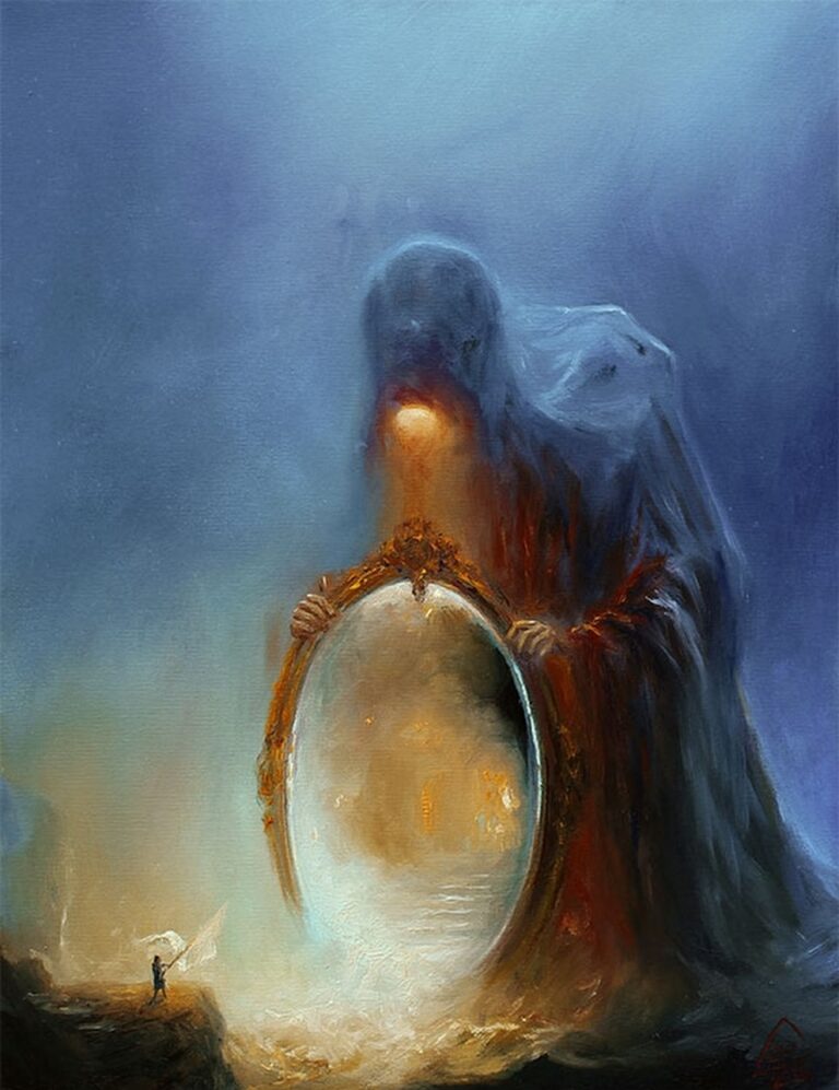 Mariusz Lewandowski Painted Apocalyptic Monoliths And Lone Witnesses To ...