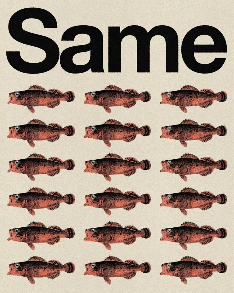 Bold Typographic Experiments And Seamless Visual Poetry Of Brad Mead ...
