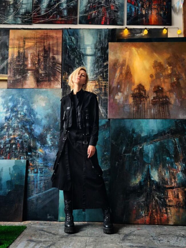 Anastasia Koronskaya’s Urban Paintings Feel Like Psychological ...